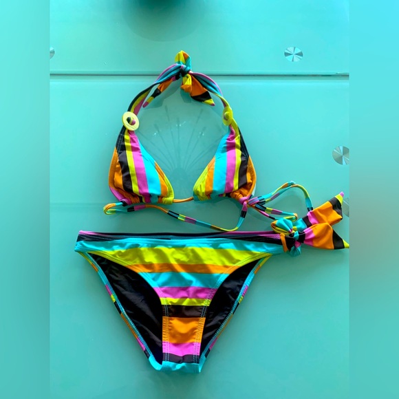 OndadeMar | Swim | Ondademar Colorful Fun 2piece Bikini Bathing Suit ...